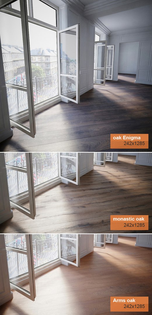 3d model materials flooring wood