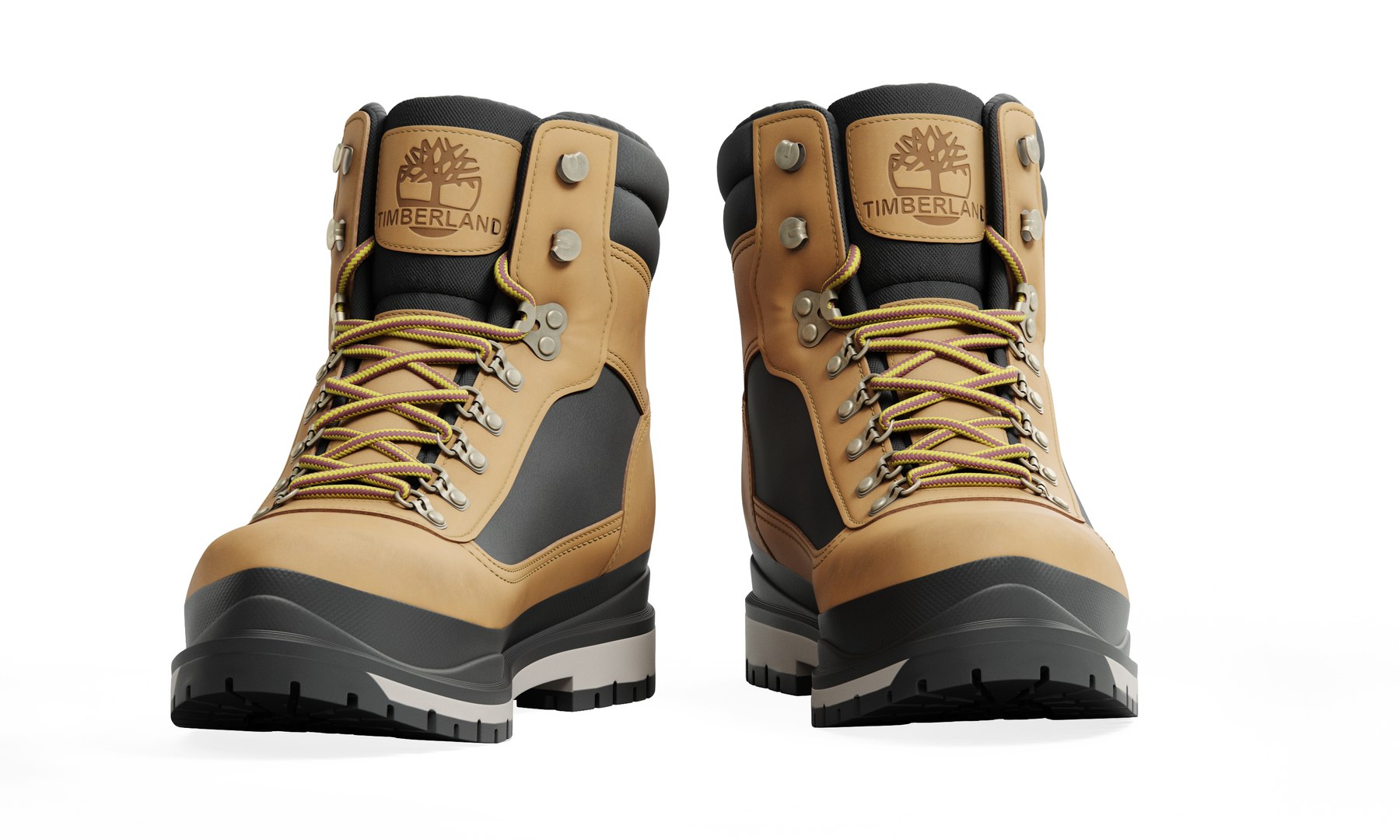 Timberland Shoes 3D Model - TurboSquid 1678485