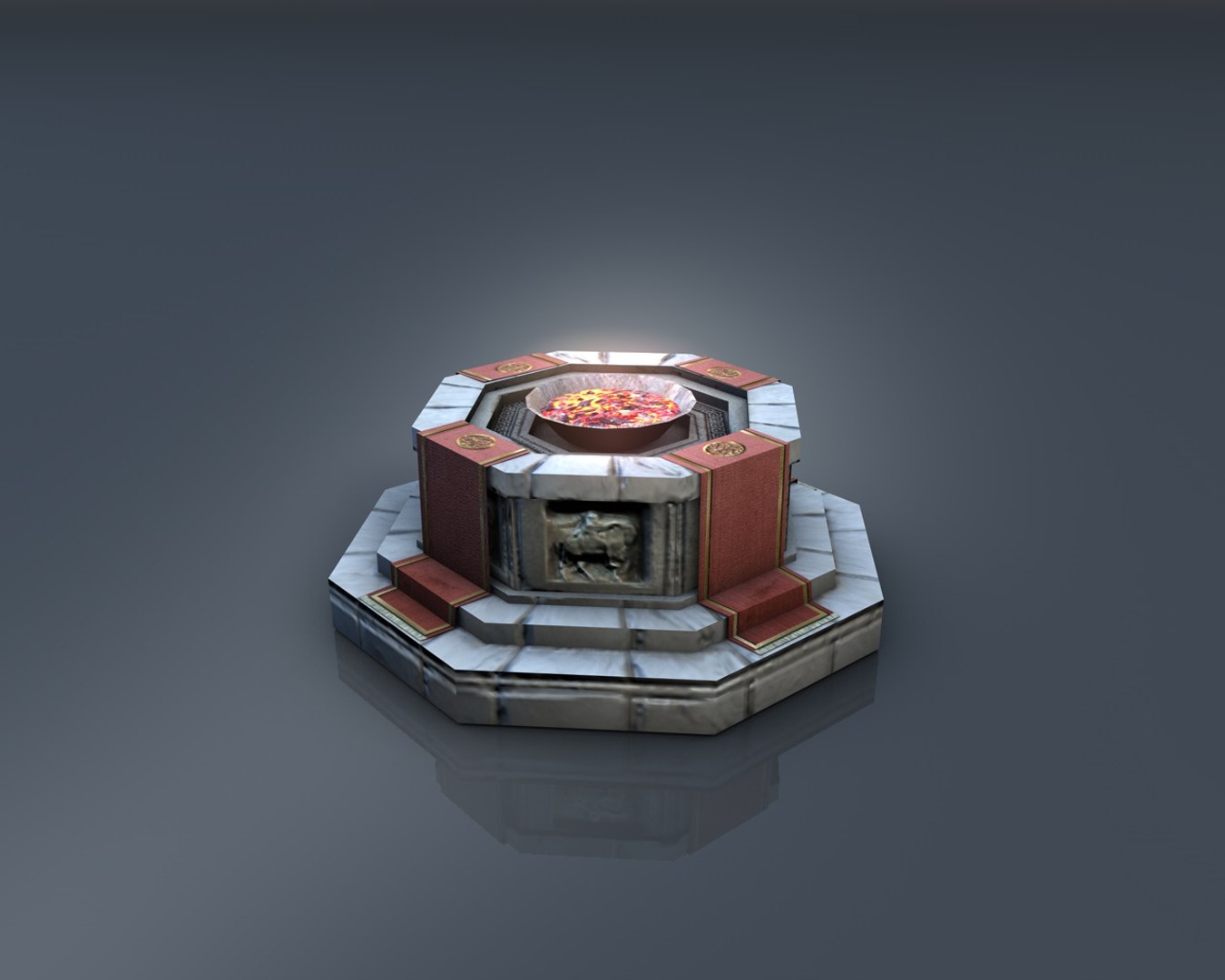 Altar Shrine Pit 3D Model - TurboSquid 1405867