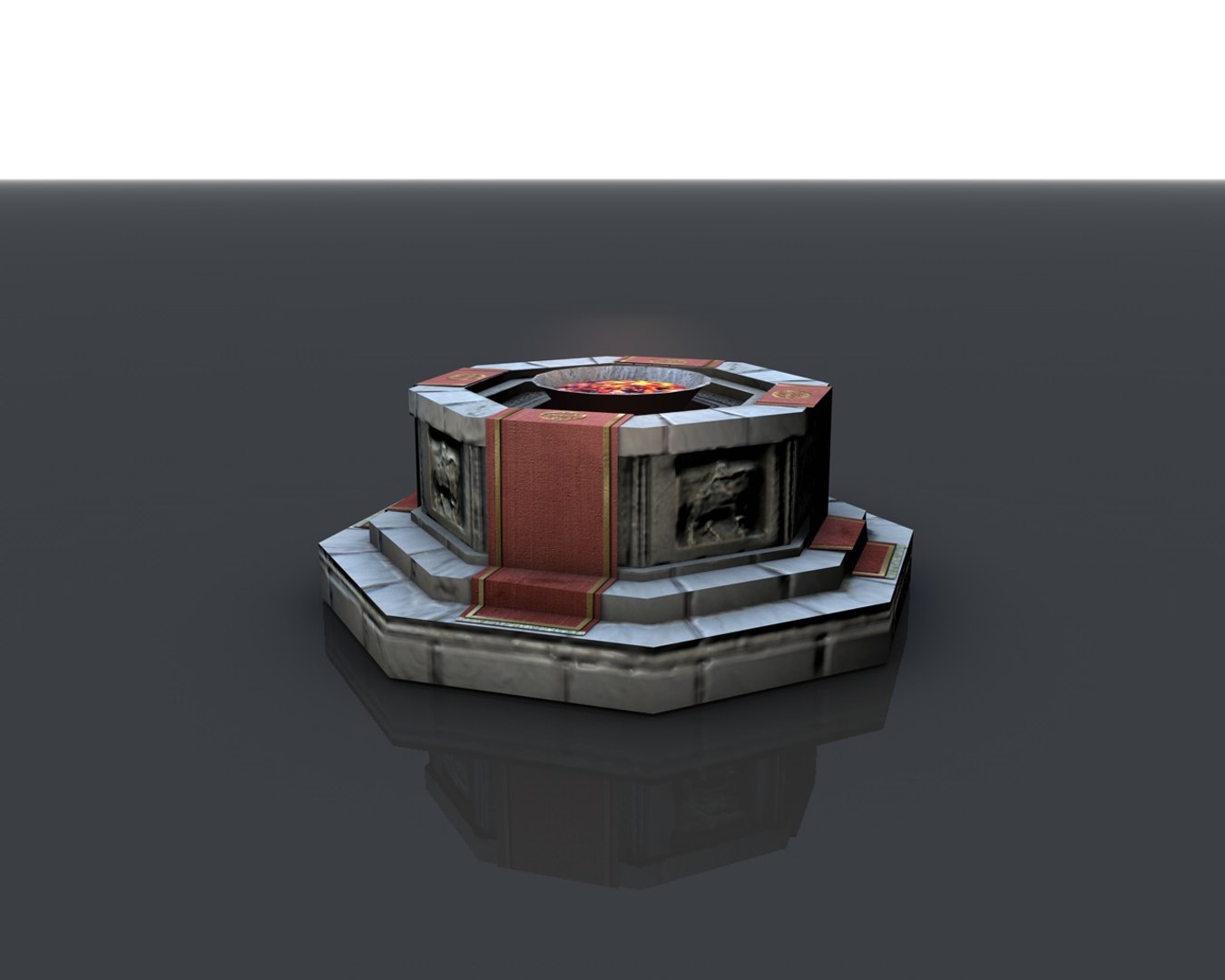 Altar Shrine Pit 3D Model - TurboSquid 1405867