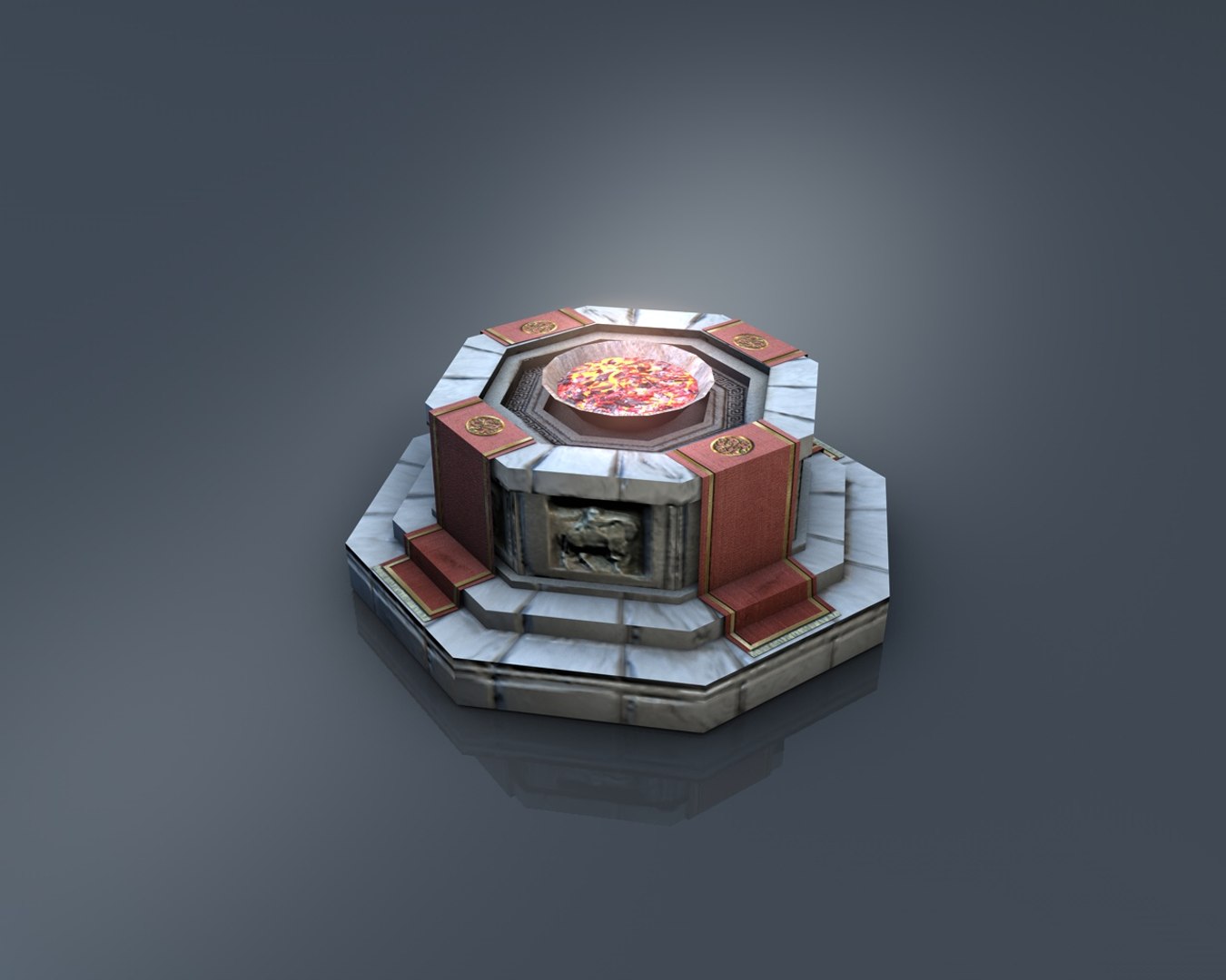 Altar Shrine Pit 3D Model - TurboSquid 1405867