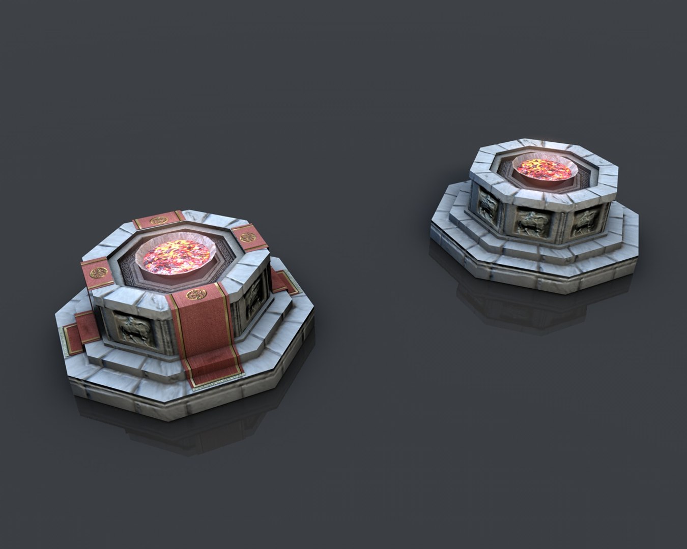 Altar Shrine Pit 3D Model - TurboSquid 1405867