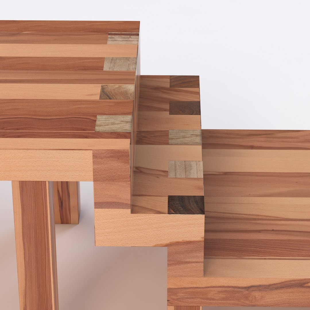 3d Model Stage Step Table