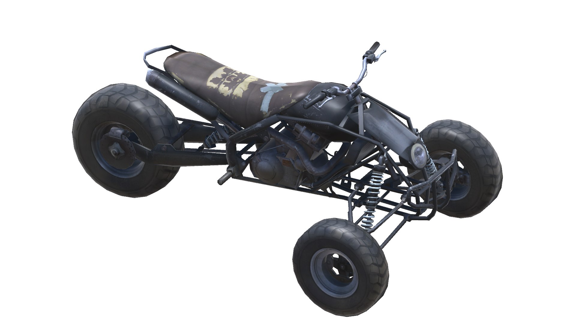 3D 020-Trike-Quad-ATV-Bike-low Poly Game Ready 3d Model - TurboSquid ...