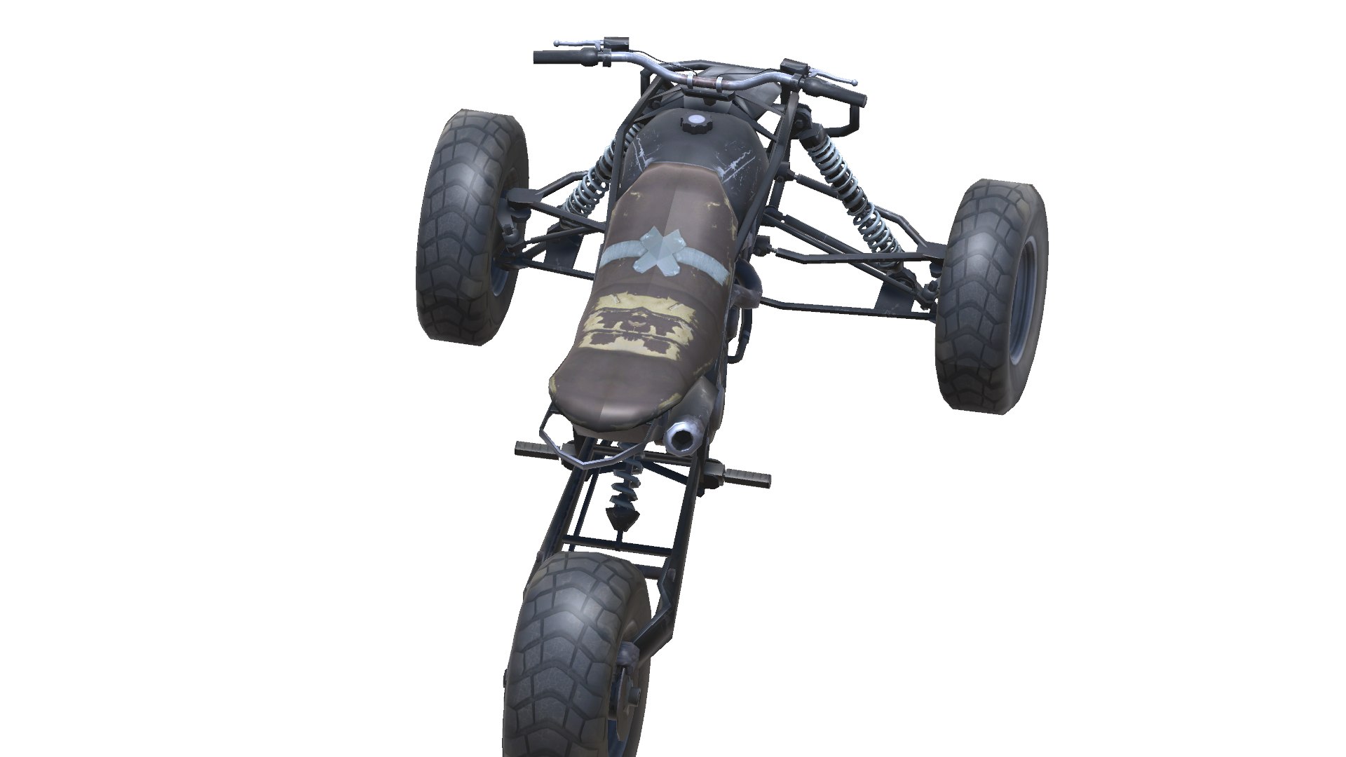 3D 020-Trike-Quad-ATV-Bike-low Poly Game Ready 3d Model - TurboSquid ...