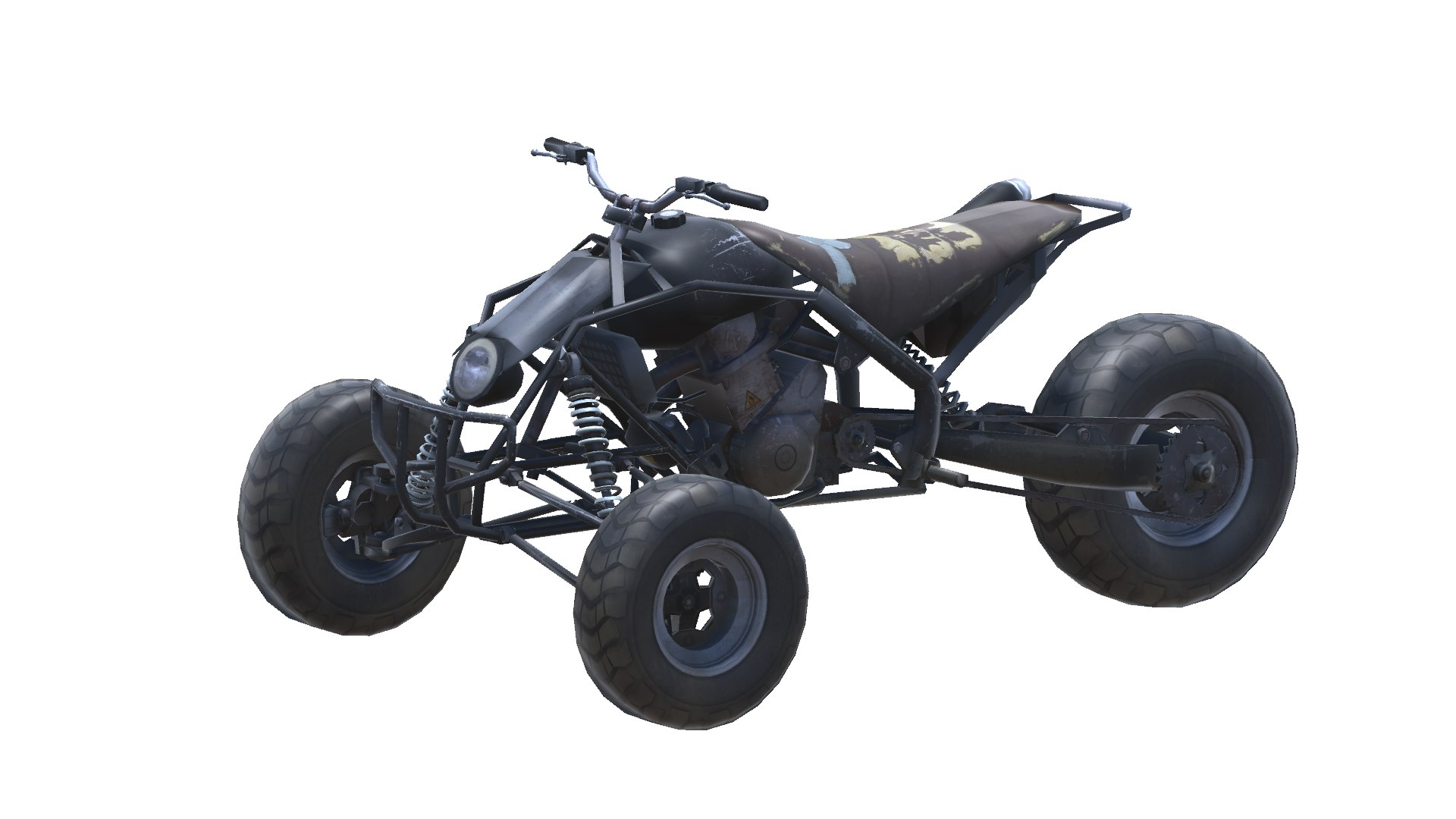 3D 020-Trike-Quad-ATV-Bike-low Poly Game Ready 3d Model - TurboSquid ...