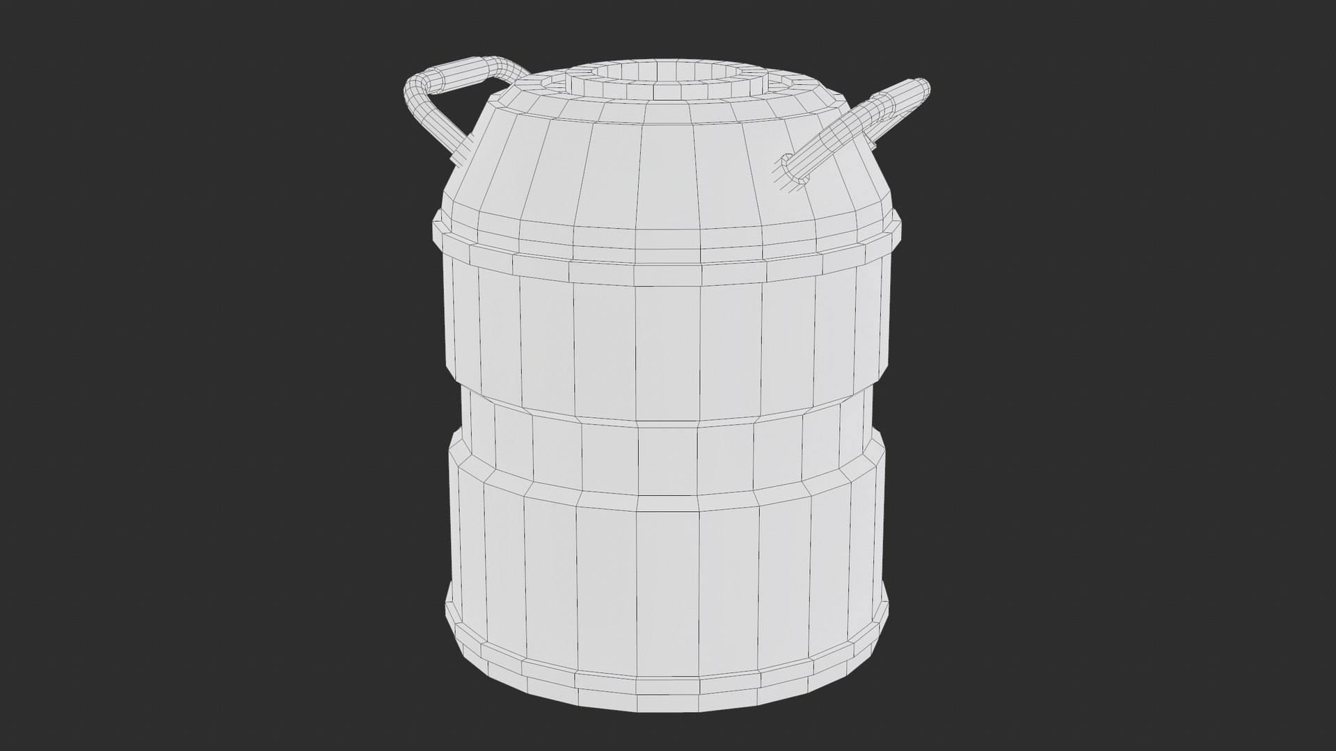 Sci-Fi Fuel Barrel PBR 3D model - TurboSquid 2031897