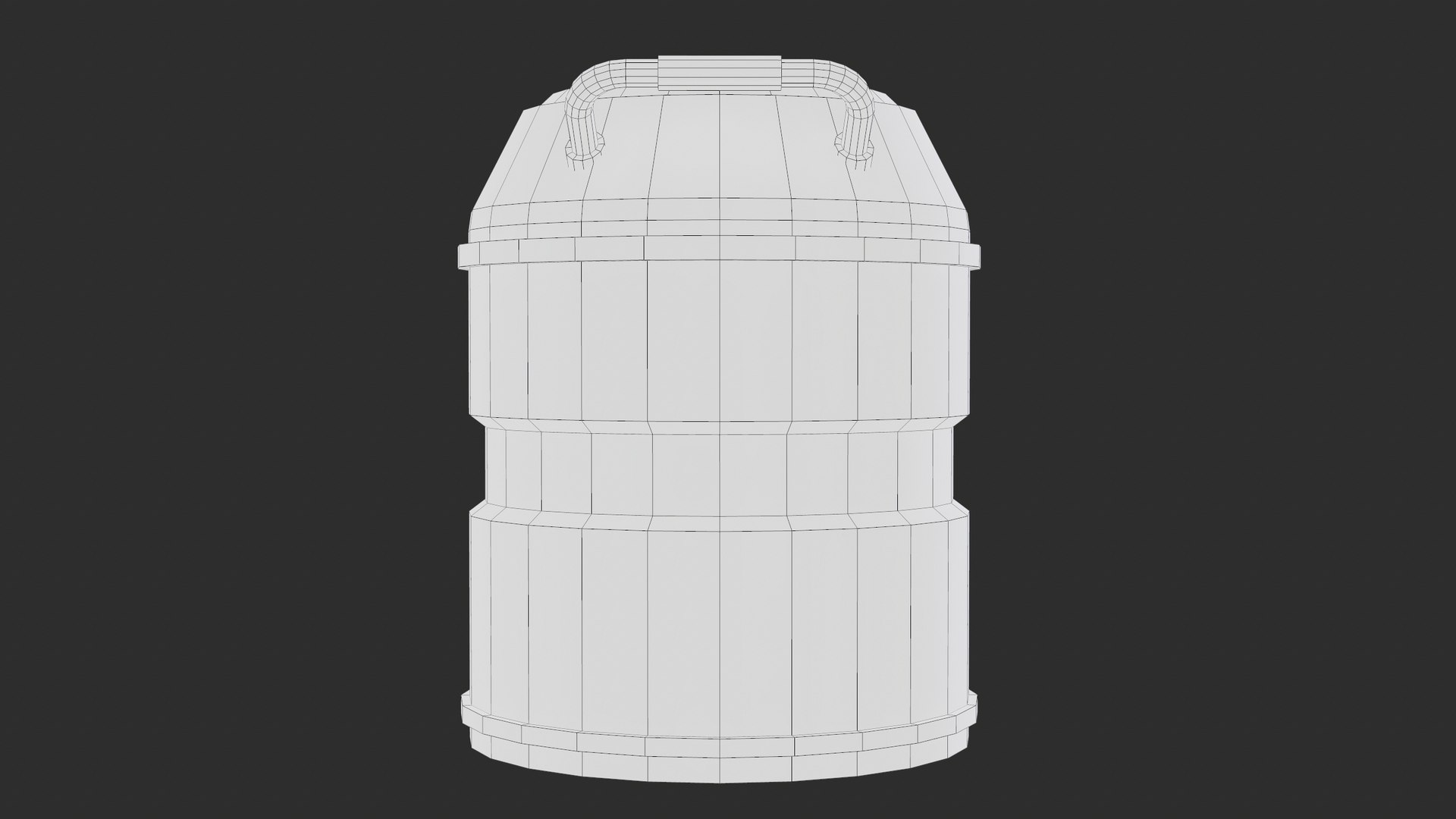 Sci-Fi Fuel Barrel PBR 3D model - TurboSquid 2031897