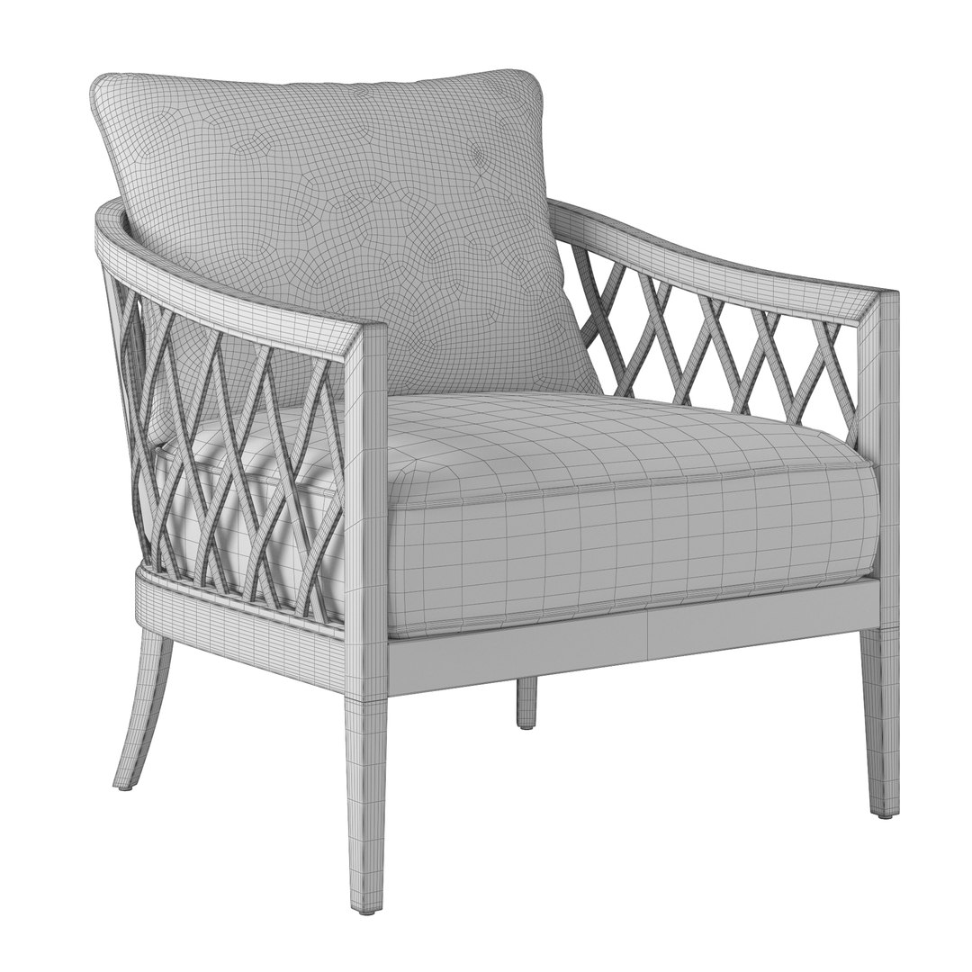 3D Greystone Chair Model - TurboSquid 1685819