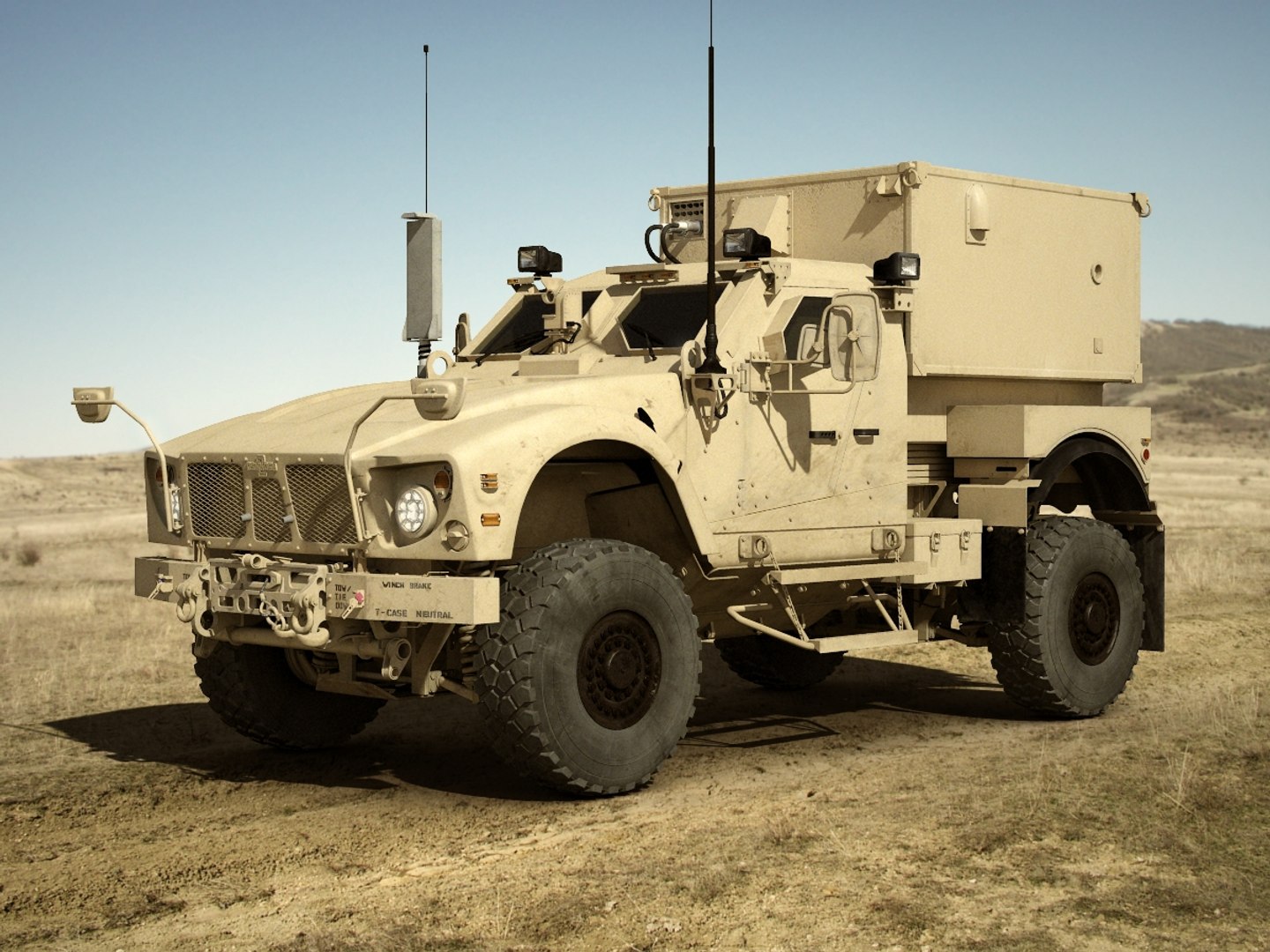 Oshkosh Matv 3d Model