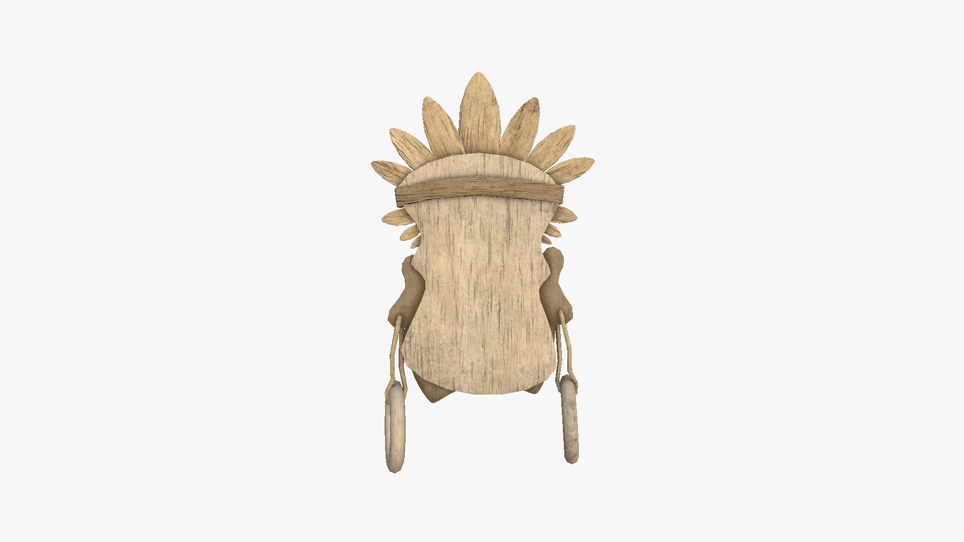 3D Tribal Mask J08 Full Wood - Costume Character Design - TurboSquid ...