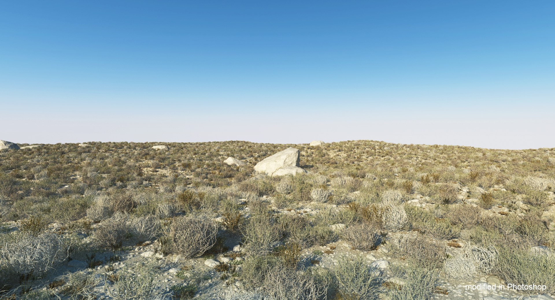 Desert Sand Landscape Terrain 3d Model