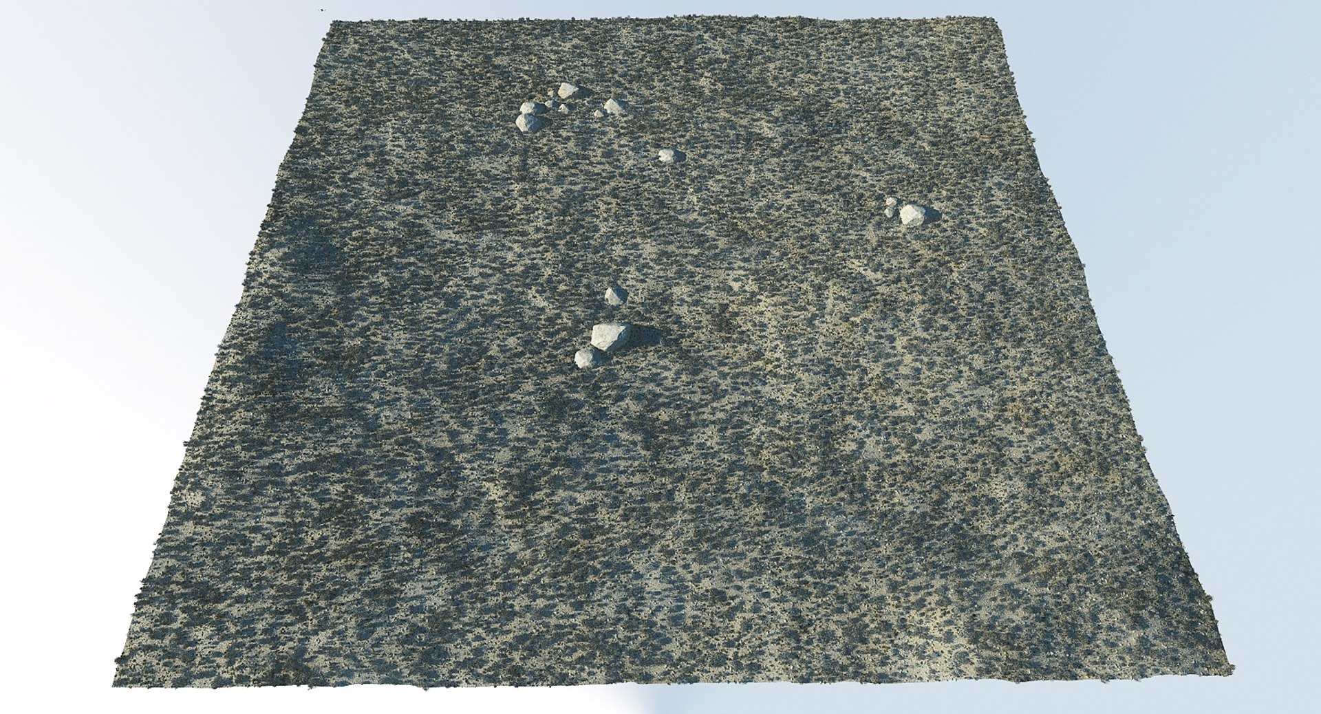 desert sand landscape terrain 3d model