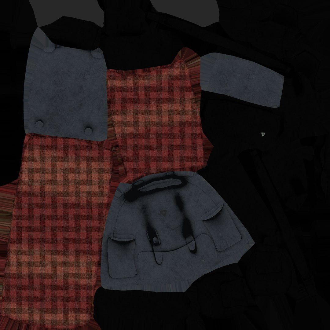 3D Black Leather Backpack - Character Fashion Design - TurboSquid 1717019