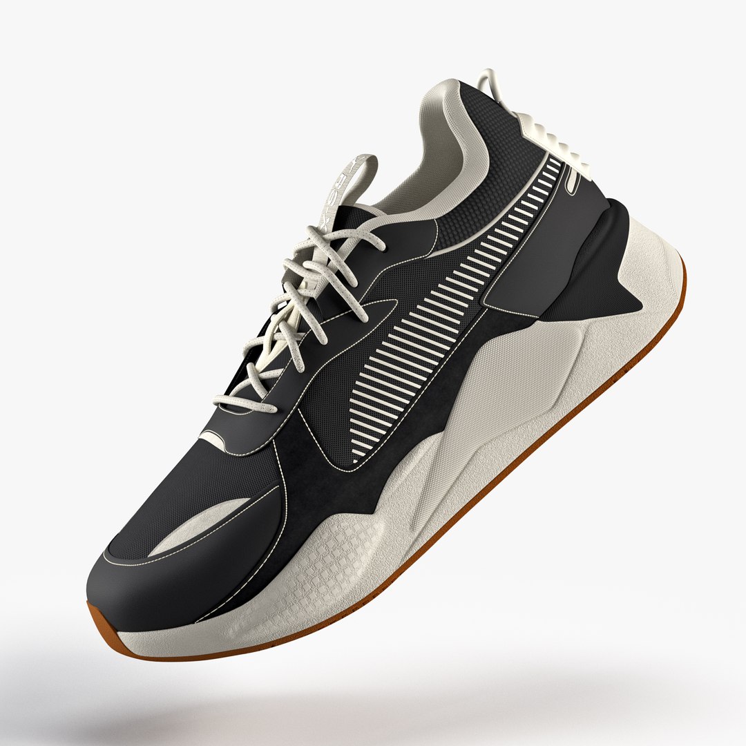 Puma Shoes Black 3D model - TurboSquid 2114366