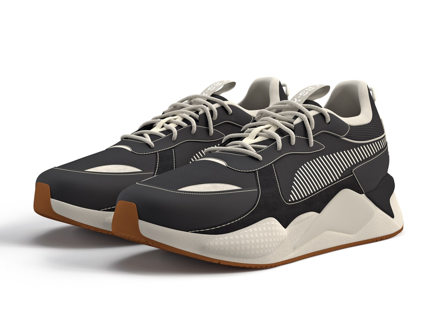 Puma Shoes Black 3D model - TurboSquid 2114366