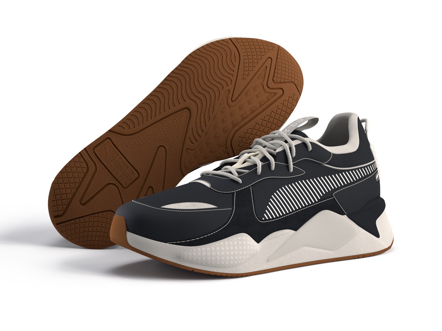 Puma Shoes Black 3D model - TurboSquid 2114366