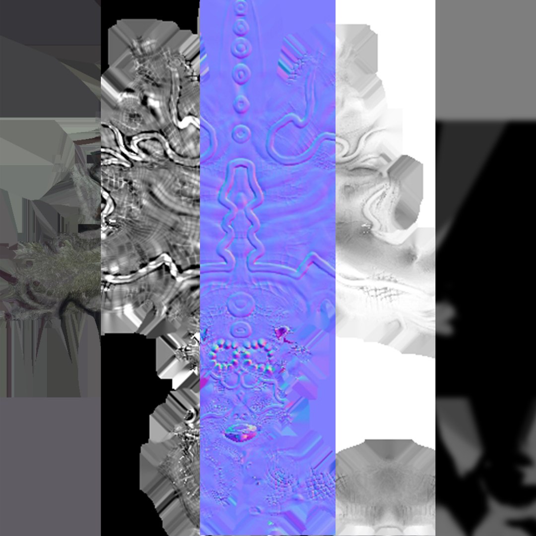 3d Fantasy Troll Weapon