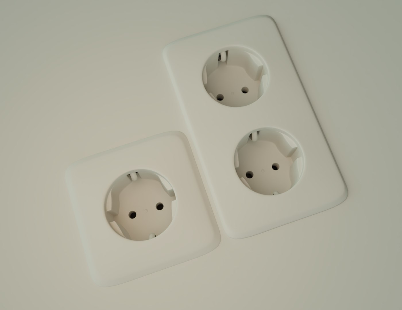 3D Electric Socket Model - TurboSquid 1240810
