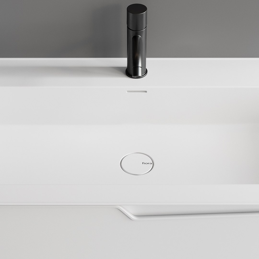 Fiora Frame Vanity Unit Set 1 Model - TurboSquid 1757014