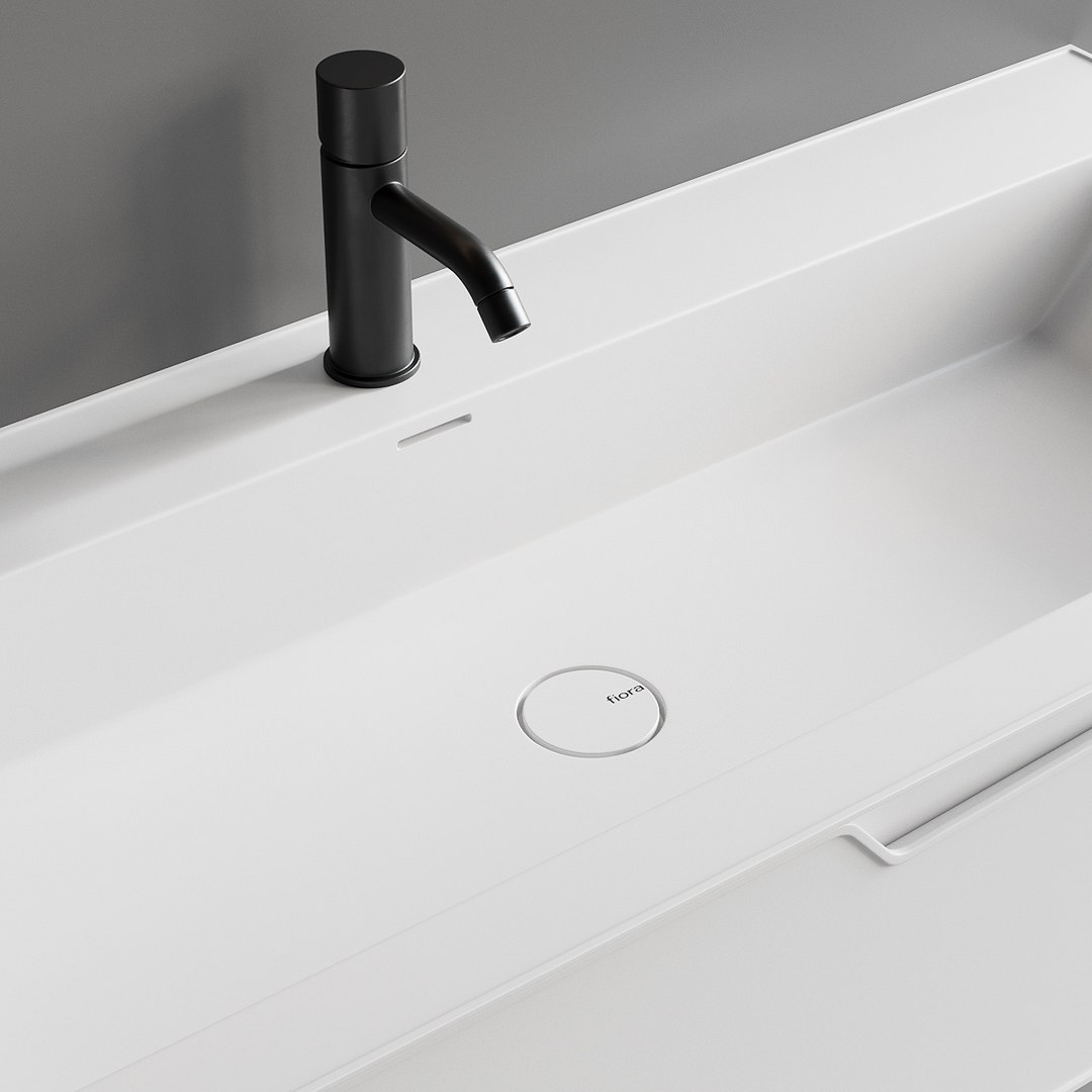 Fiora Frame Vanity Unit Set 1 Model - TurboSquid 1757014