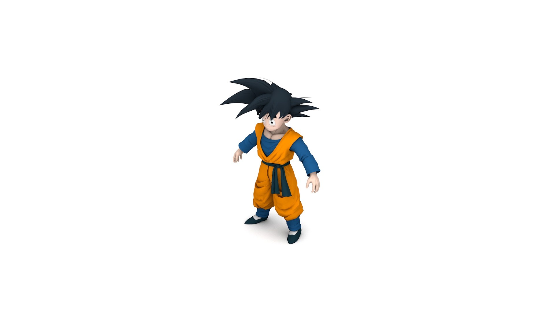 DBZ Character V38 Model - TurboSquid 2074489