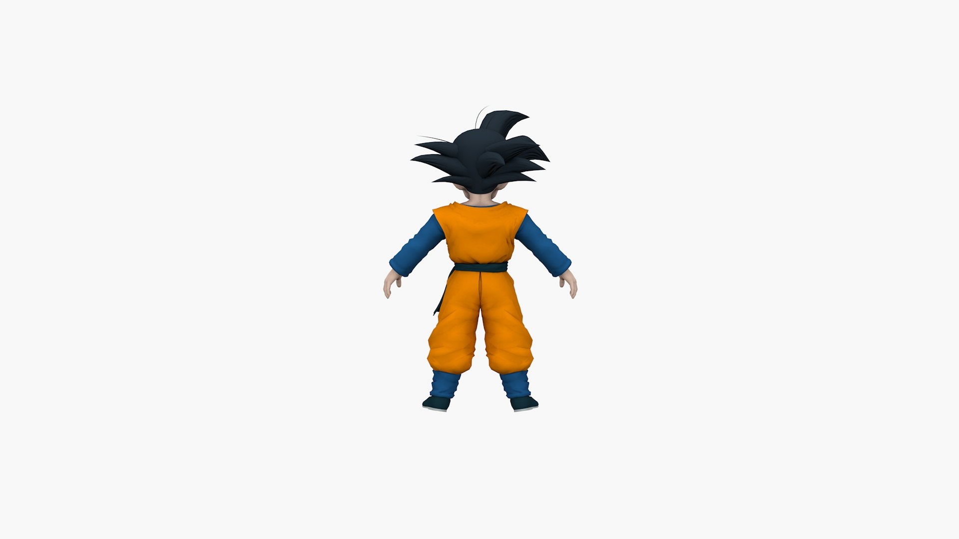 DBZ Character V38 Model - TurboSquid 2074489