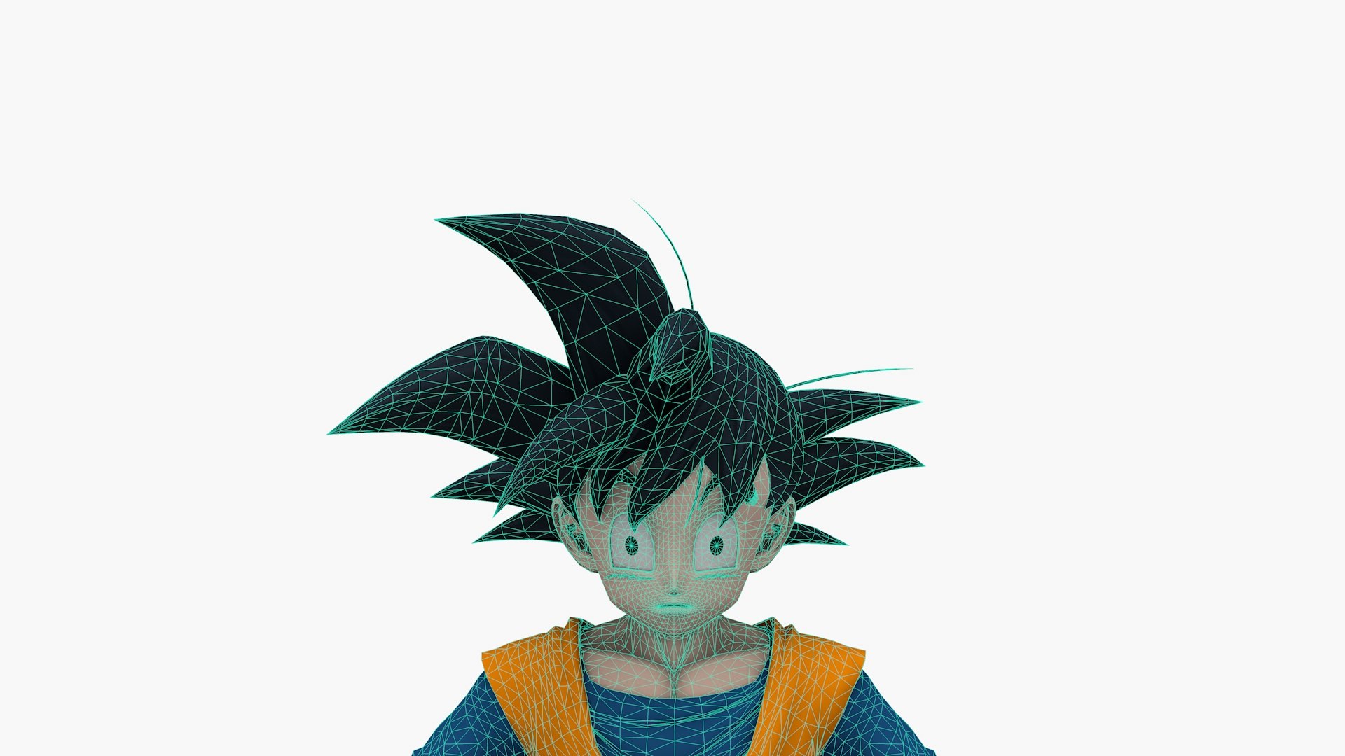 DBZ Character V38 Model - TurboSquid 2074489