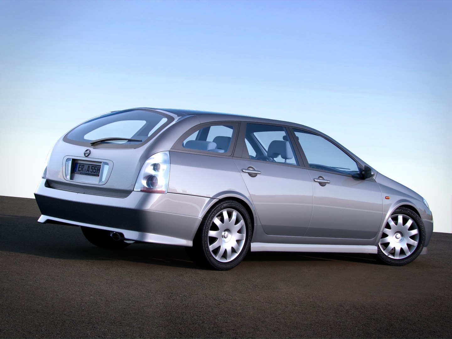 3d autech rider nissan primera model