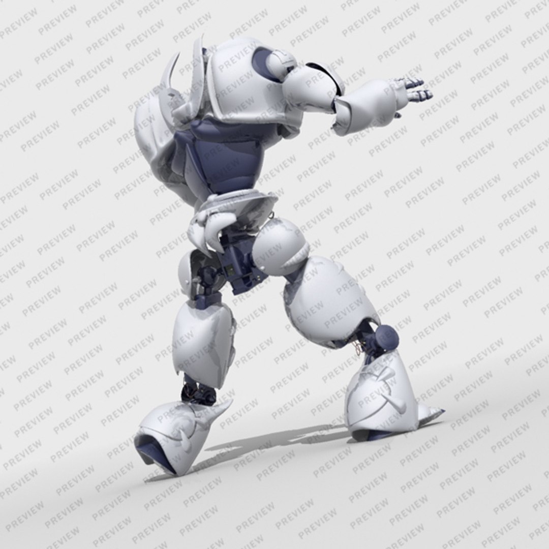 3ds max definition riged robots