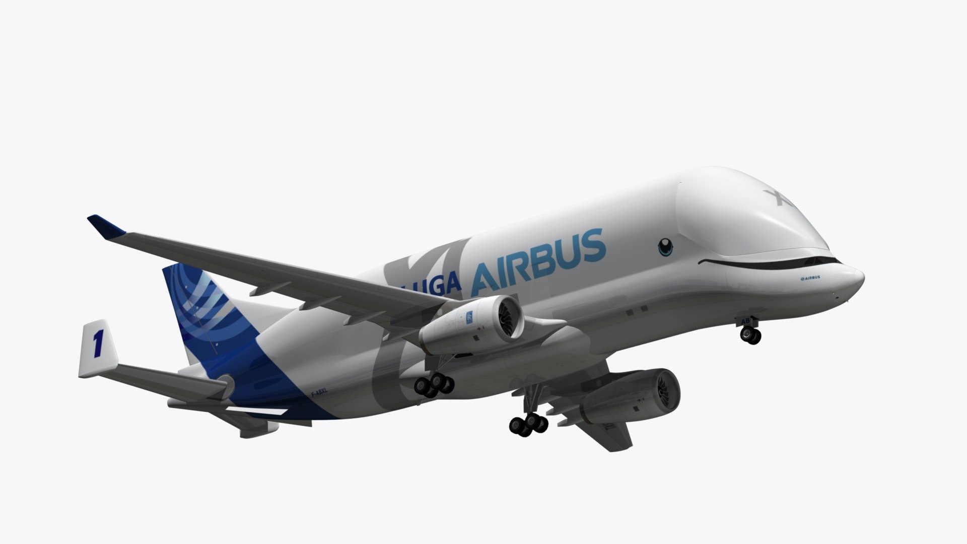 Airbus Beluga Xl 3D Model - TurboSquid 1153703