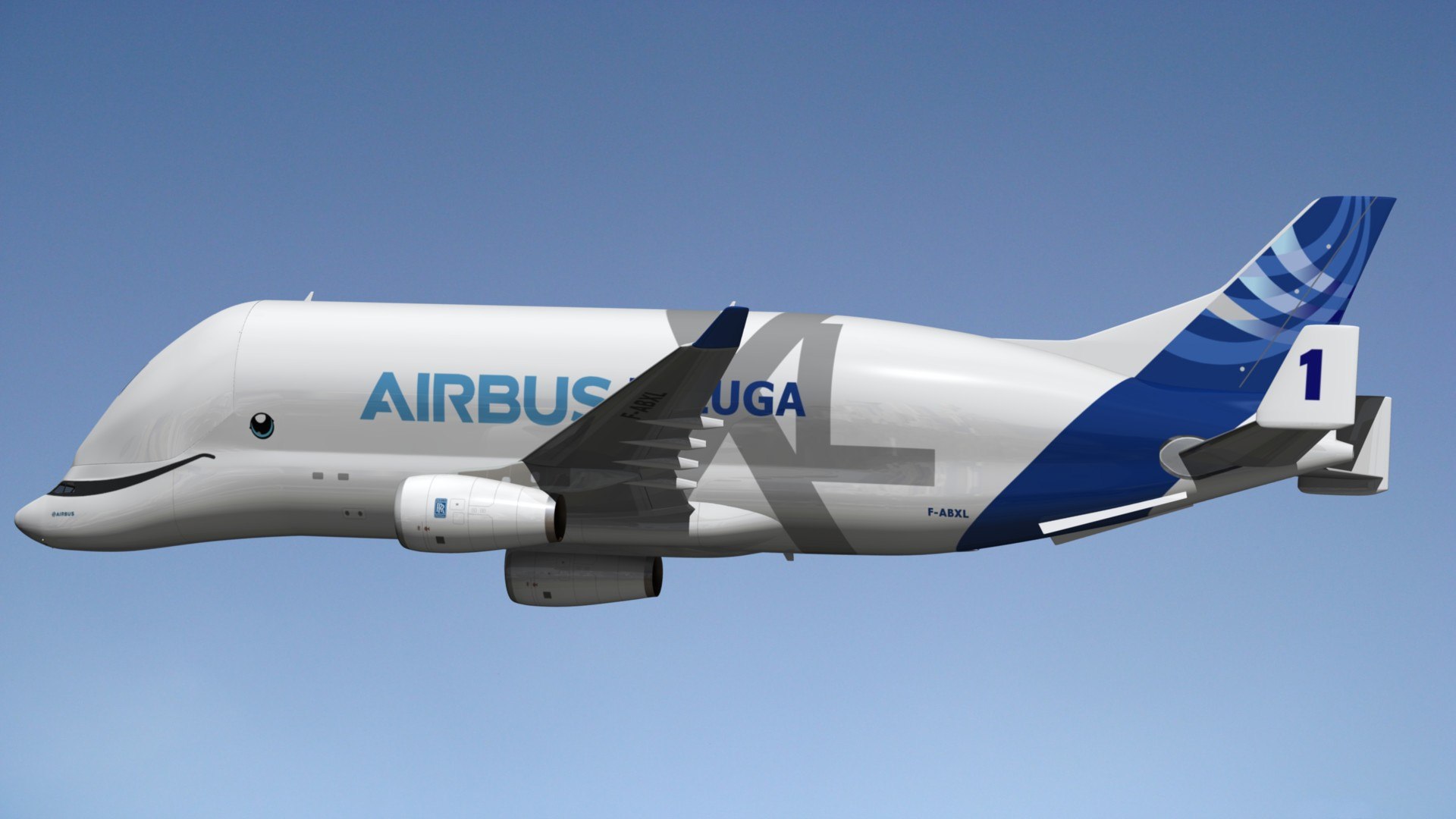Airbus Beluga Xl 3D Model - TurboSquid 1153703