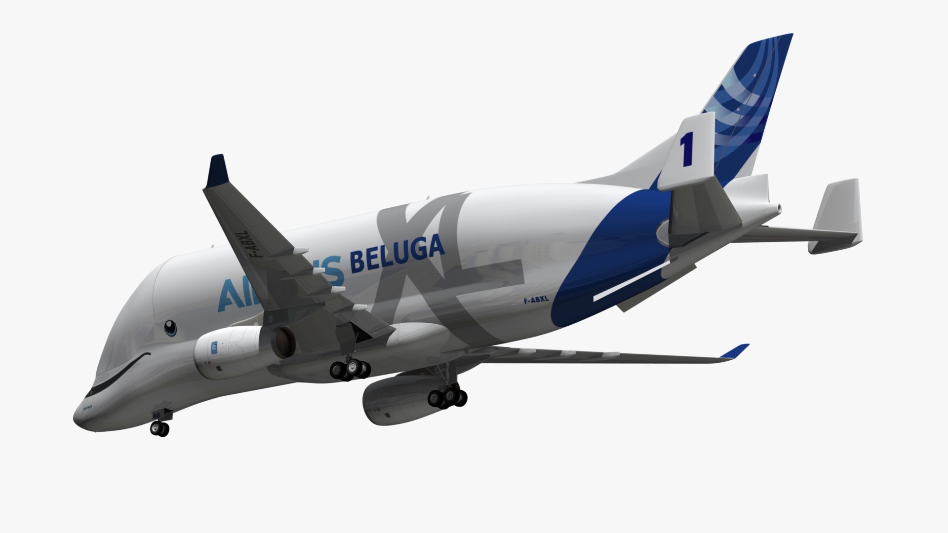 Airbus Beluga Xl 3D Model - TurboSquid 1153703