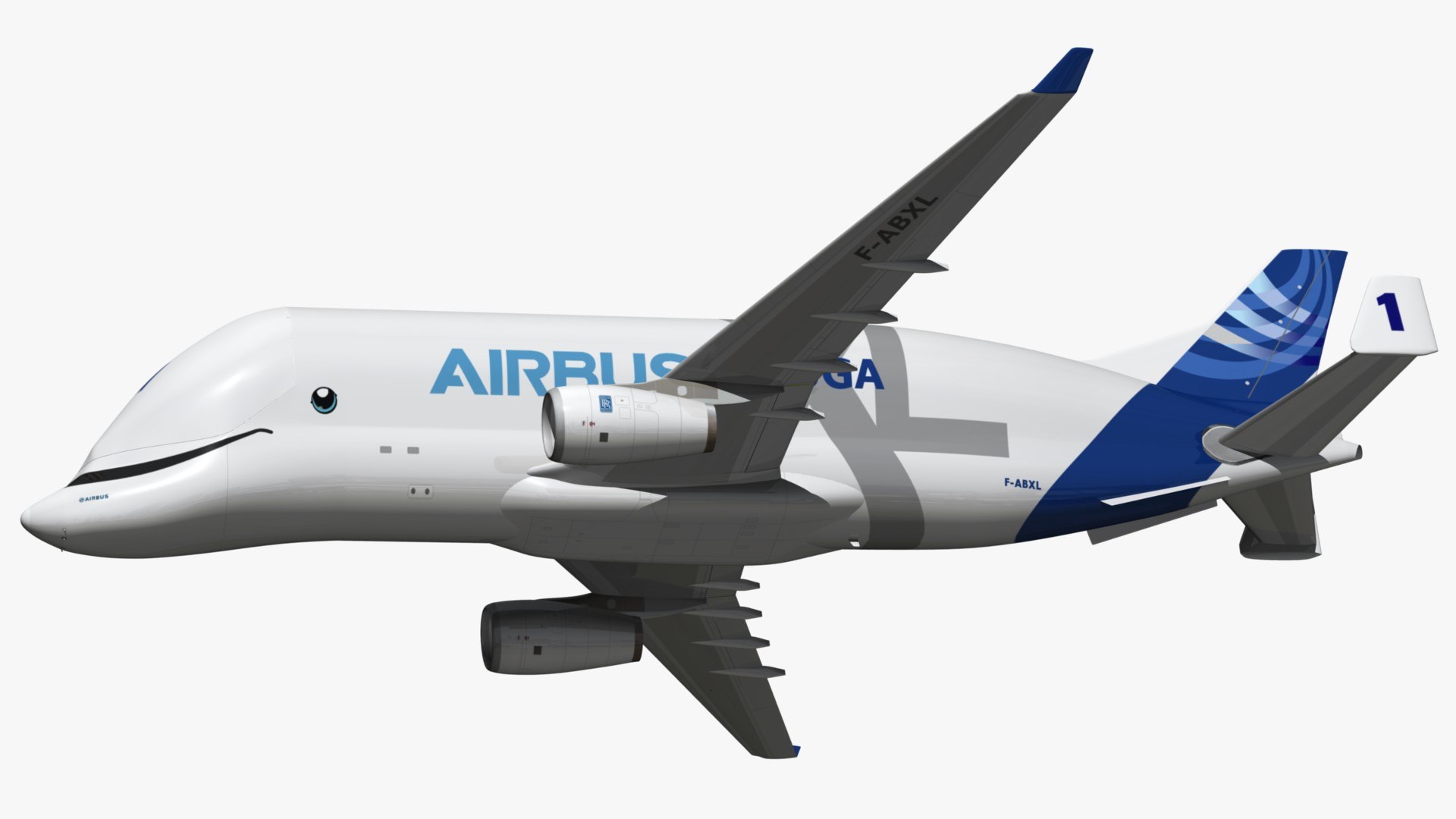 Airbus Beluga Xl 3D Model - TurboSquid 1153703