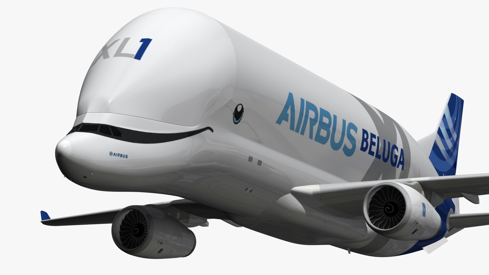 Airbus Beluga Xl 3D Model - TurboSquid 1153703