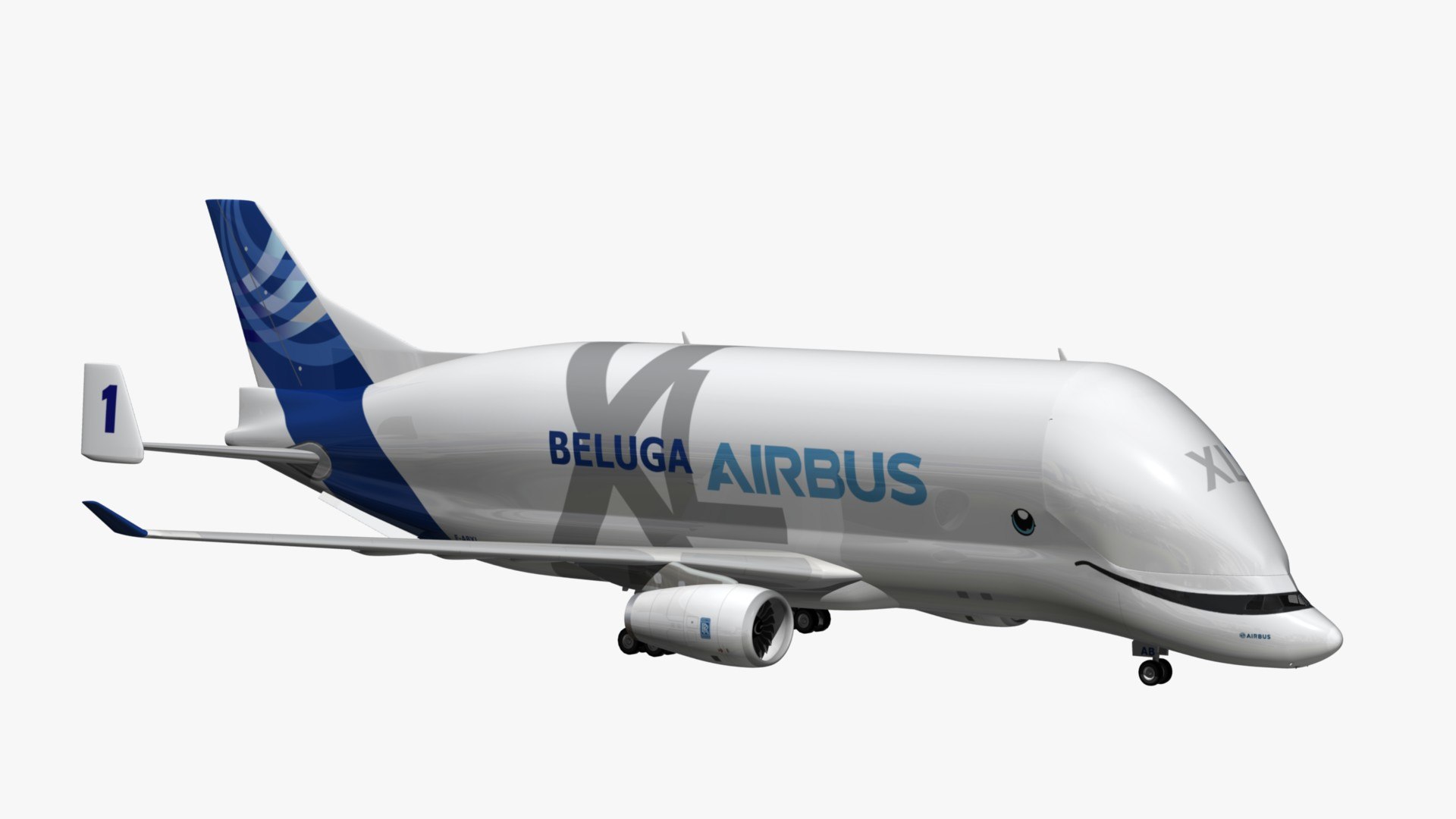 Airbus Beluga Xl 3D Model - TurboSquid 1153703
