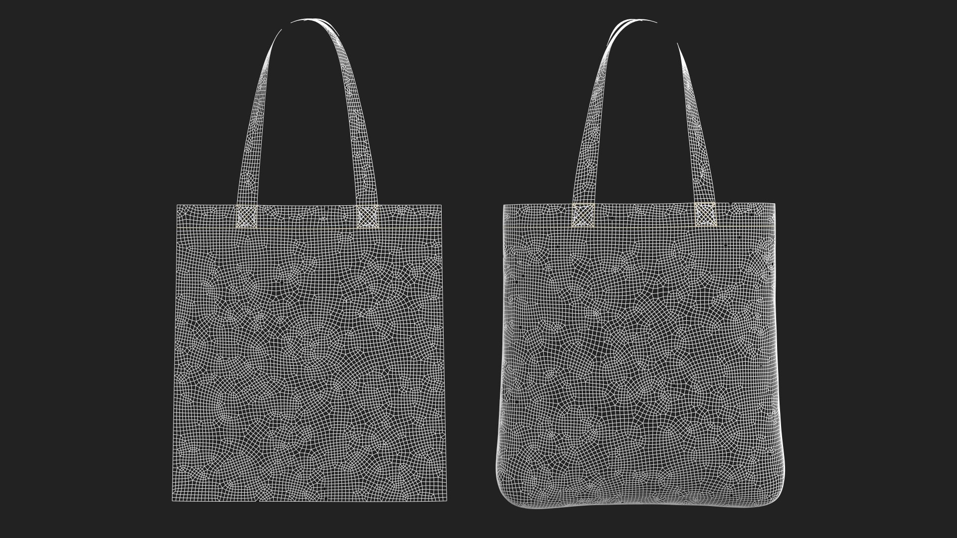 BASIC TOTE BAGS Zprj Obj Fbx Highpoly 3D Model - TurboSquid 2320550