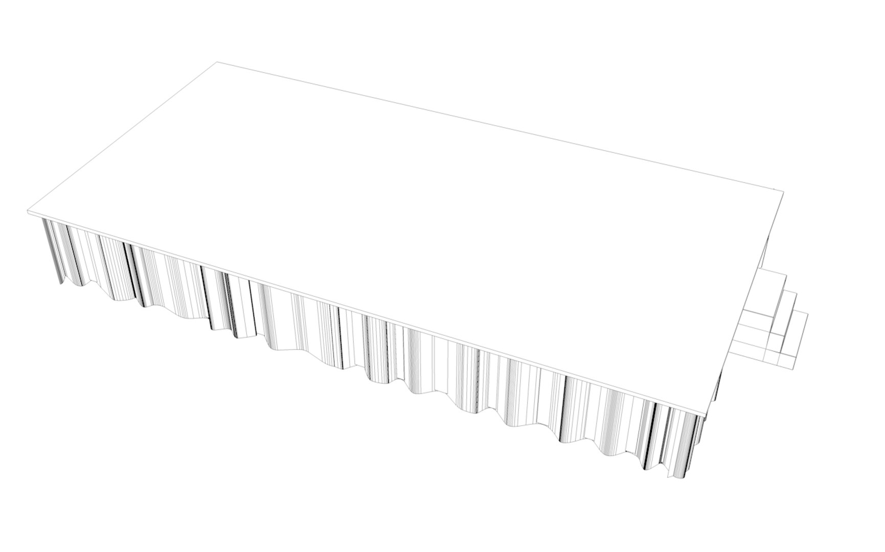 Adjustable concert stage 3D model - TurboSquid 1400331