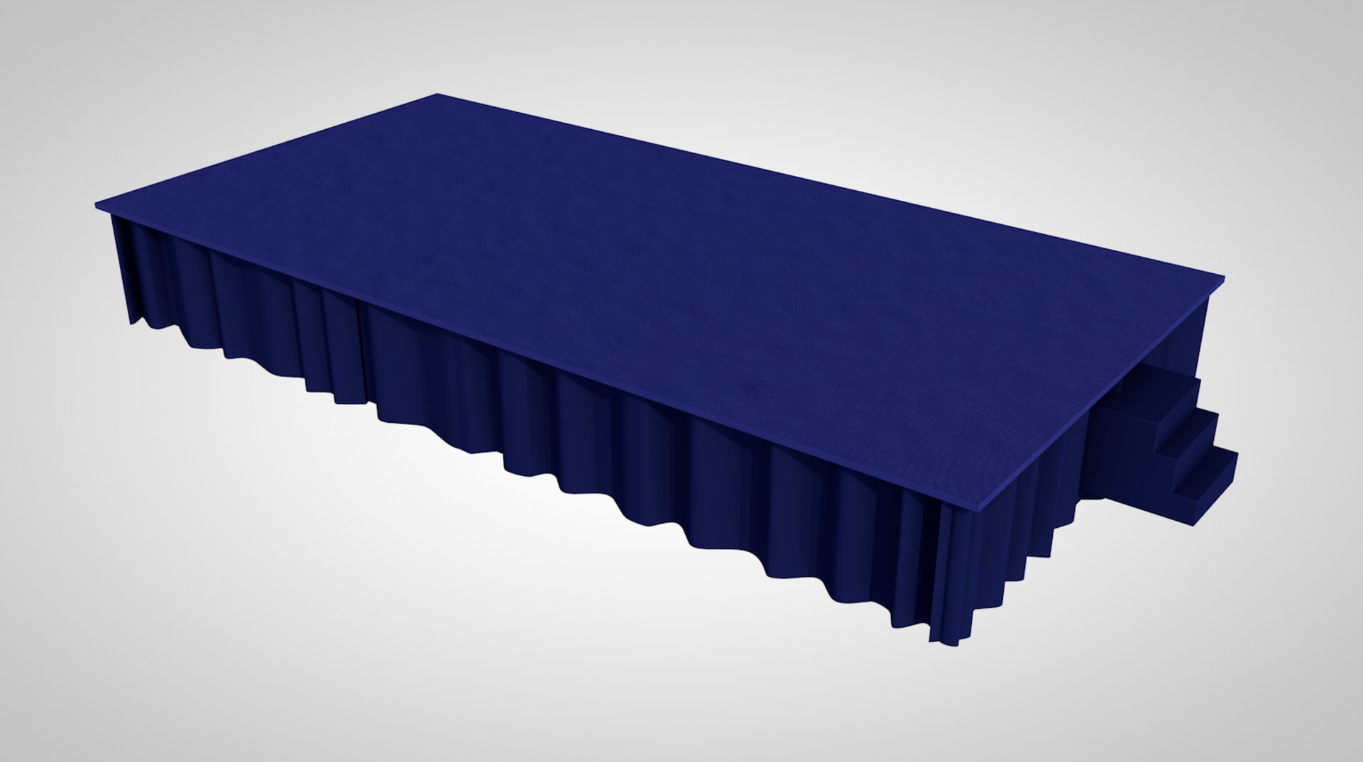 Adjustable concert stage 3D model - TurboSquid 1400331