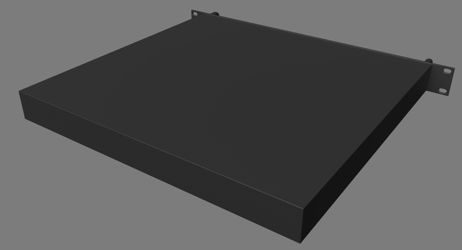 3D model basic 19-inch 1u rack - TurboSquid 1341035