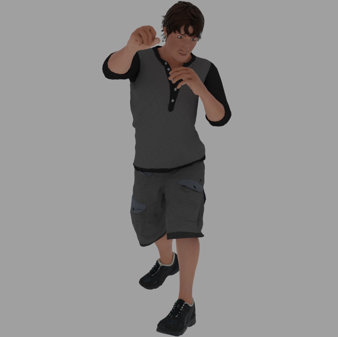 3D Rigged Characters Pack Model - TurboSquid 1713523
