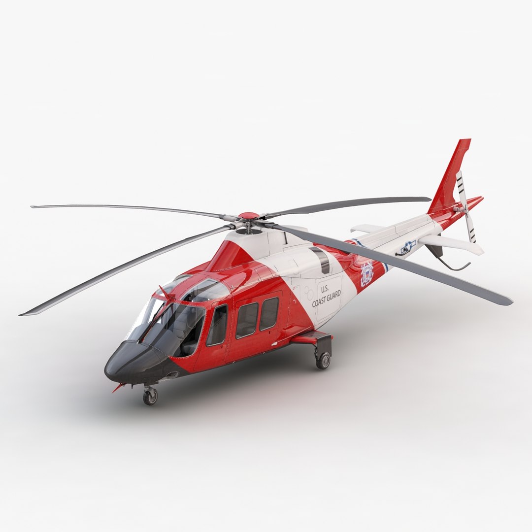3d Model Agusta Helicopter Interior
