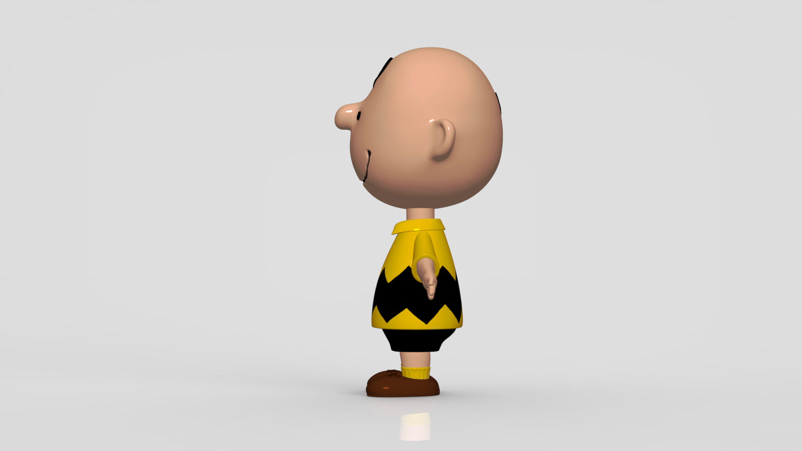 3D charlie brown character model - TurboSquid 1690609