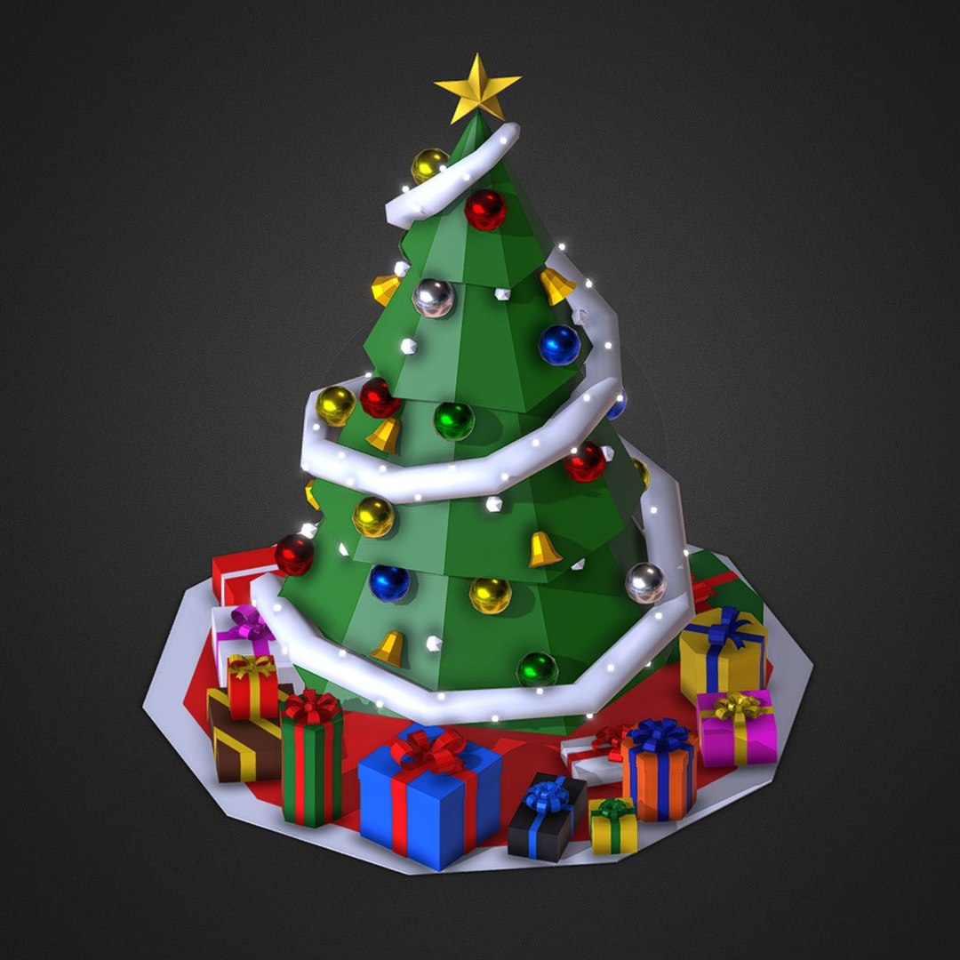 圣诞树3D模型 - TurboSquid 1998728