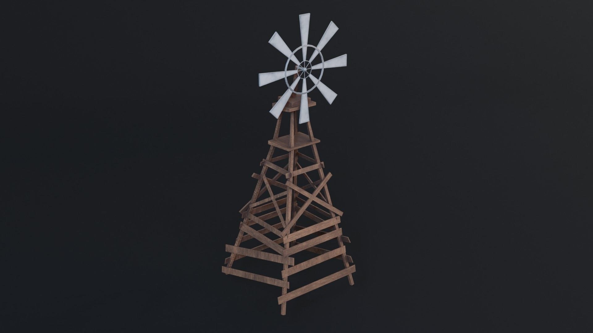 Old Wind Vane Game Ready Low Poly PBR 3D Model 3D Model - TurboSquid ...