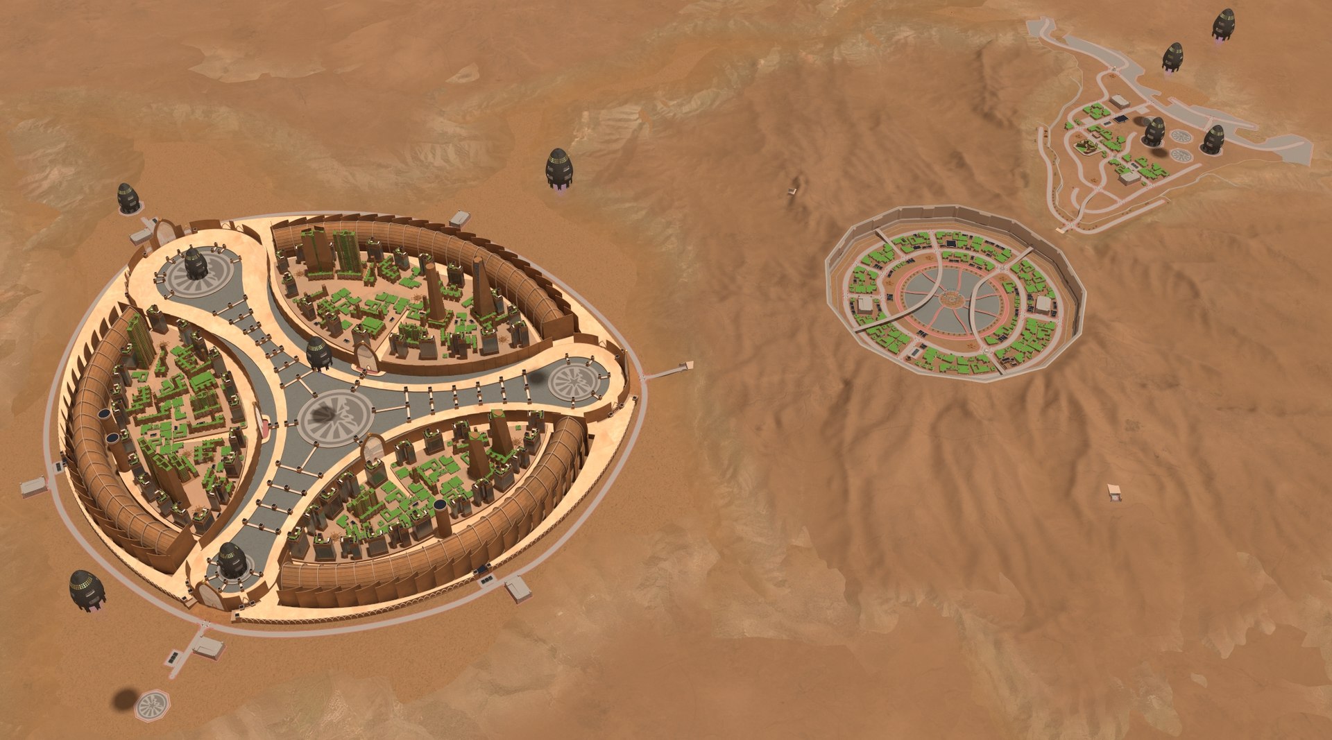 Mars City 3D model - TurboSquid 1816023