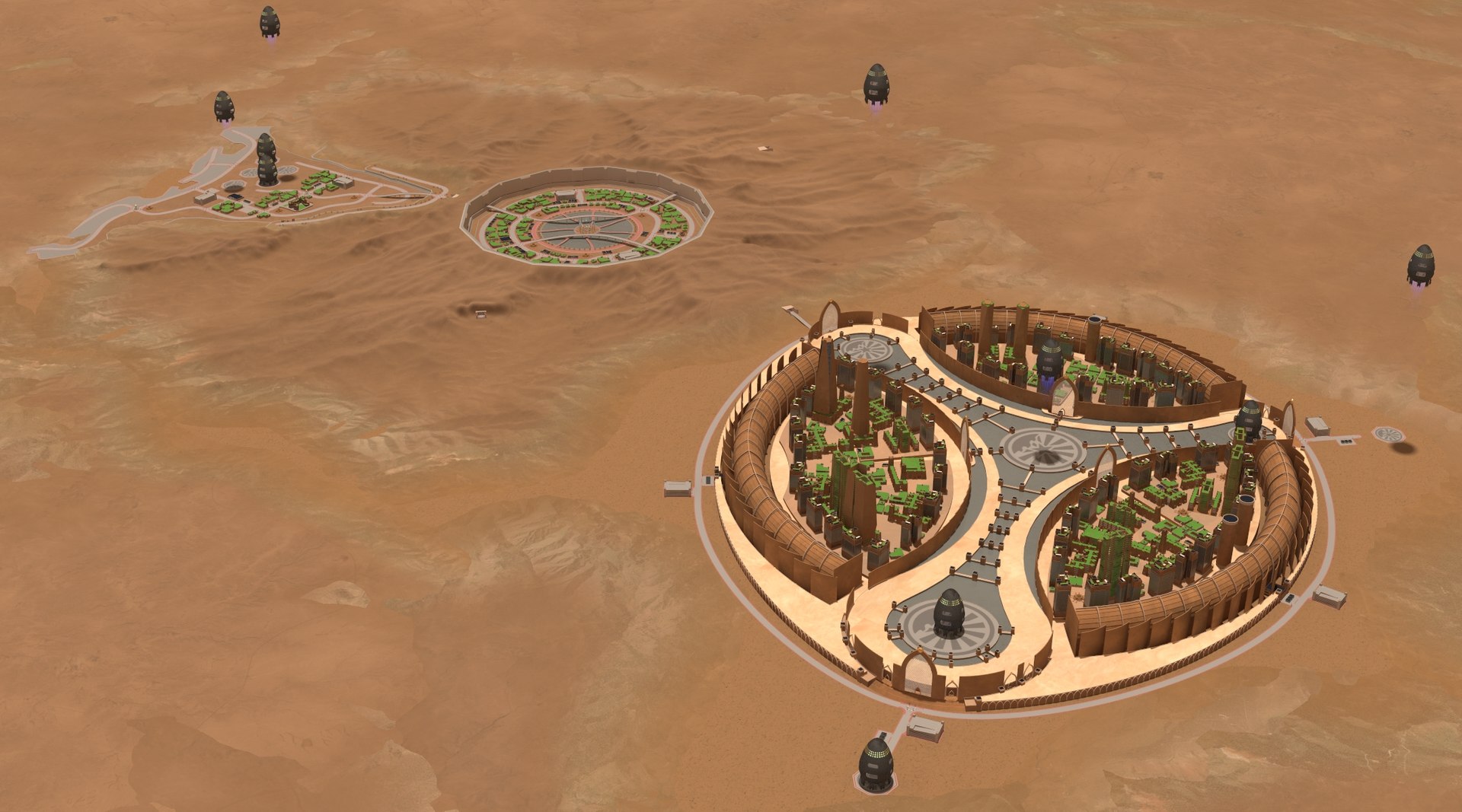 Mars City 3D model - TurboSquid 1816023