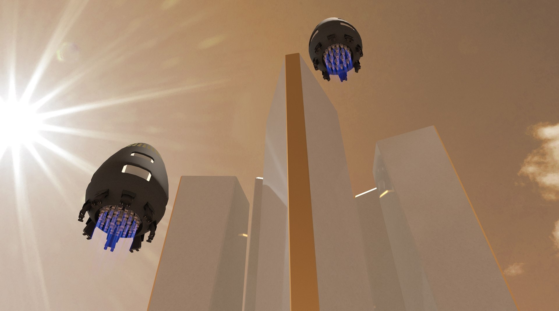 Mars City 3D Model - TurboSquid 1816023