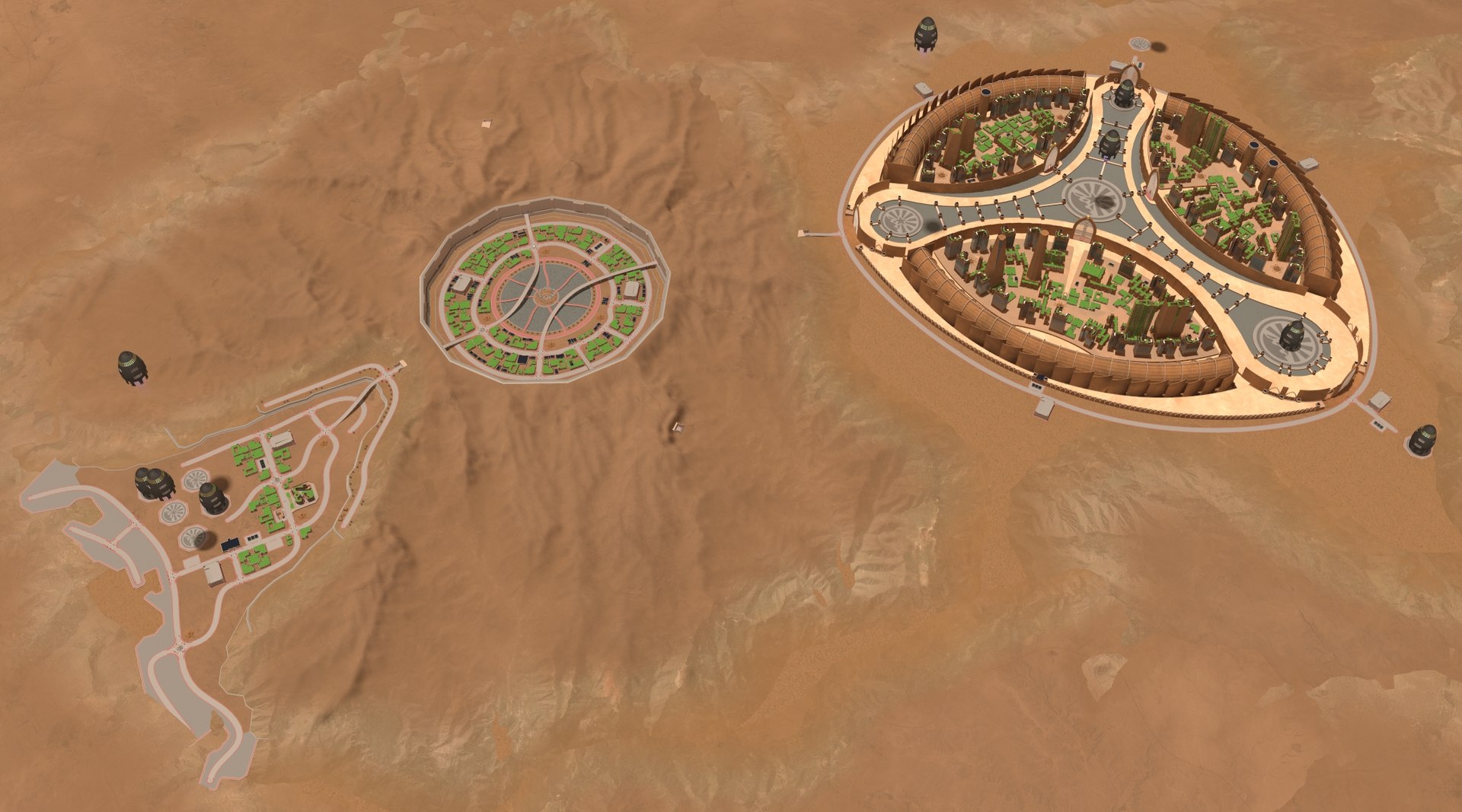 Mars City 3D model - TurboSquid 1816023