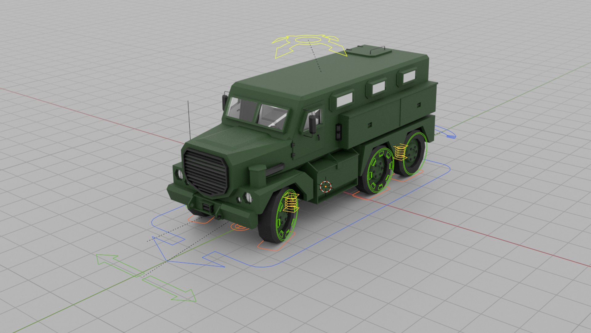 3D Model Low Poly Mrap 3D - TurboSquid 2251802